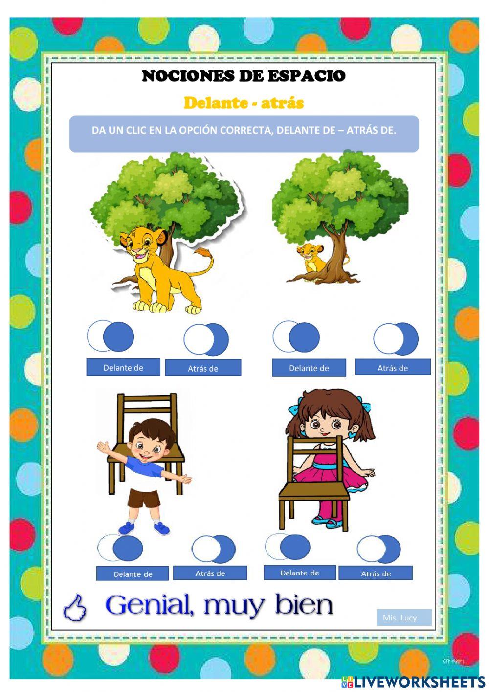 Nociones básica… | Free Interactive Worksheets | 2034838