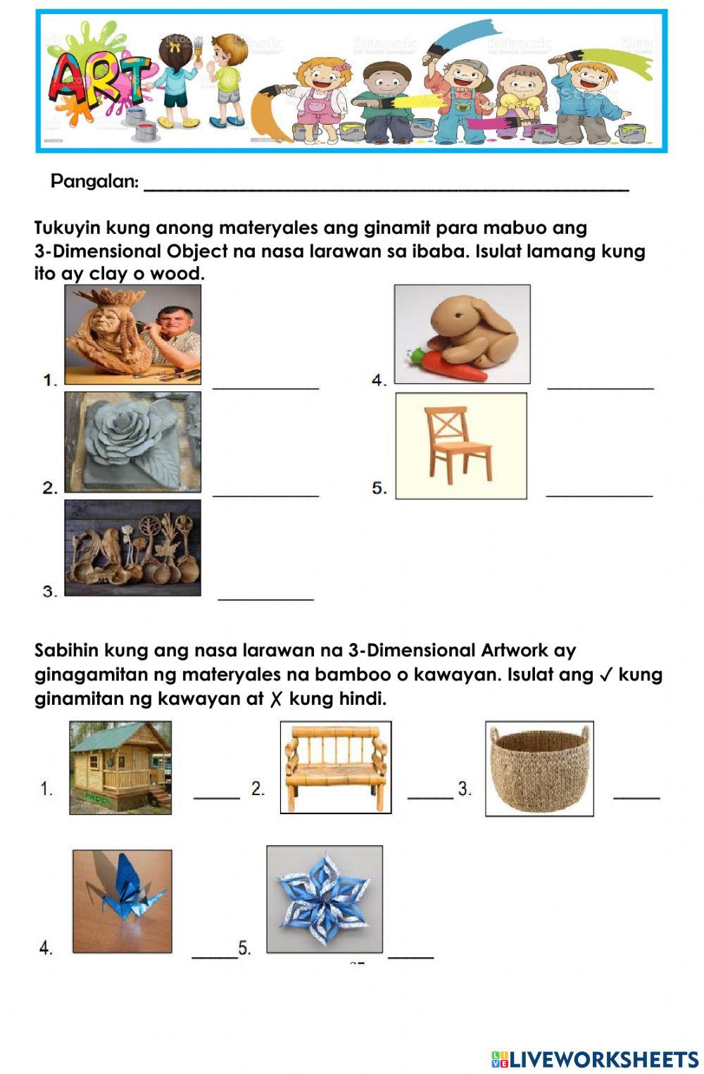 MAPEH-ARTS Q4 W… | Free Interactive Worksheets | 2035762