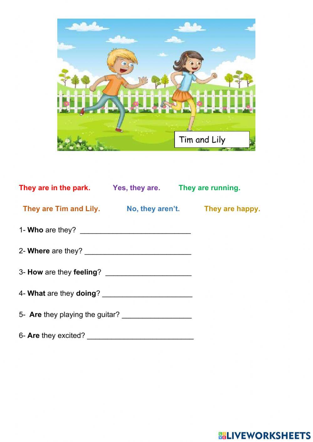 Questions online exercise for Third grade | Live Worksheets