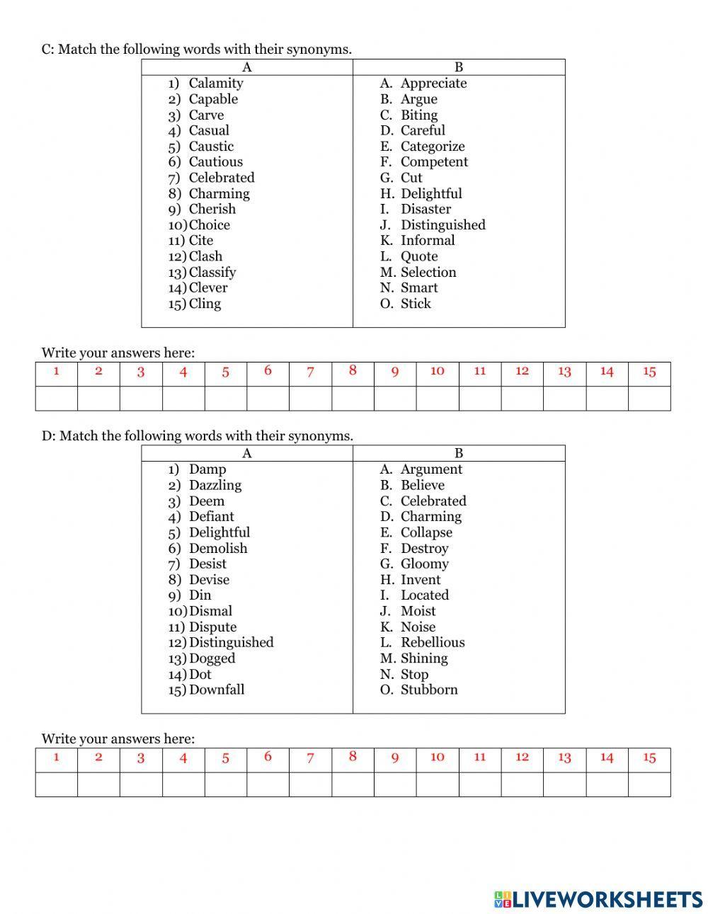 End-of-pre-ielt… | Free Interactive Worksheets | 2036379
