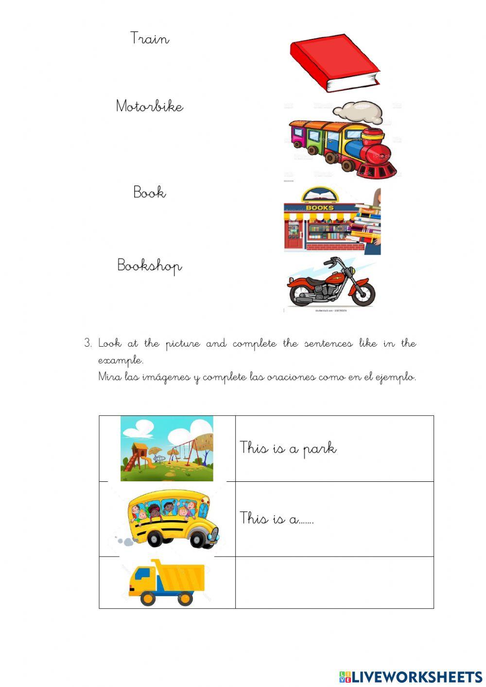 Vocabulary A2 | Free Interactive Worksheets | 2037199