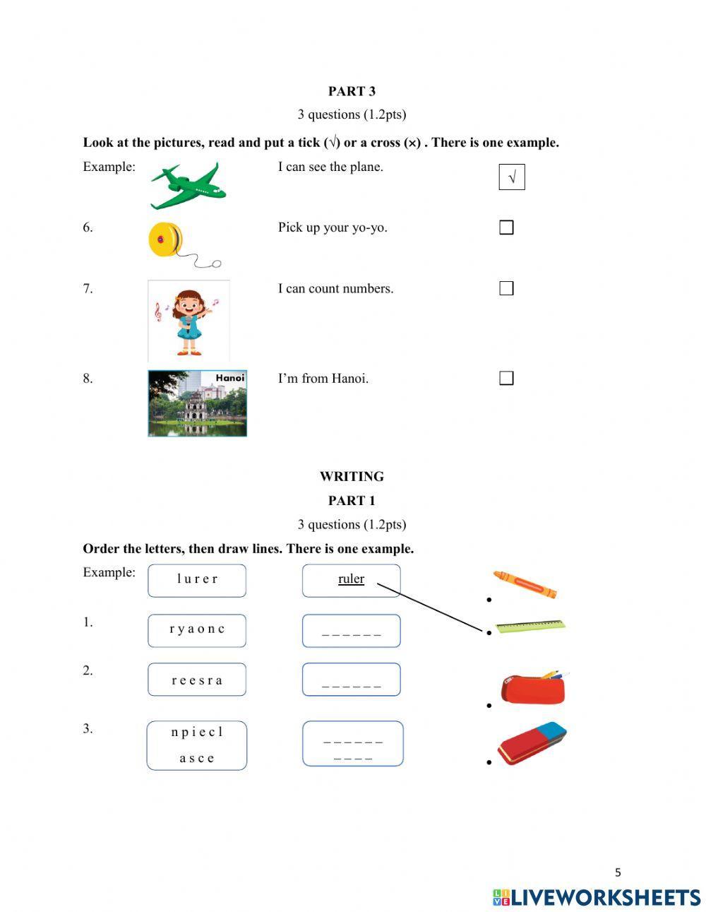 Smart start 2 u… | Free Interactive Worksheets | 2037388