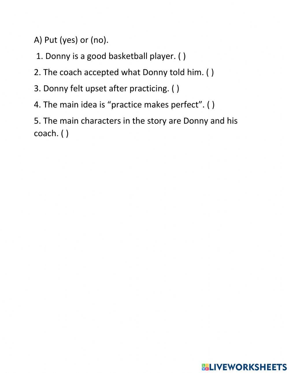 Exam 2037838 | Doaa_Ekram | Live Worksheets