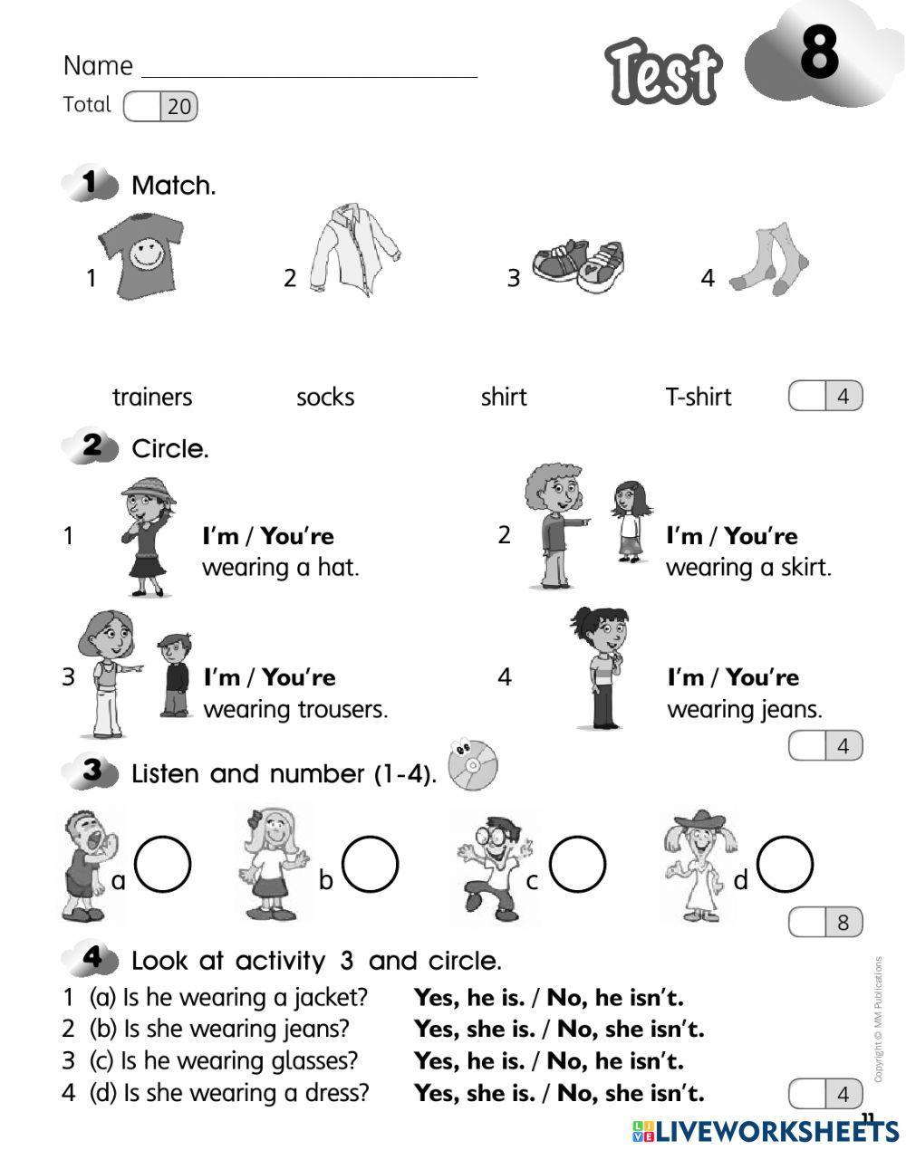 Smart Junior 2 … | Free Interactive Worksheets | 2039460