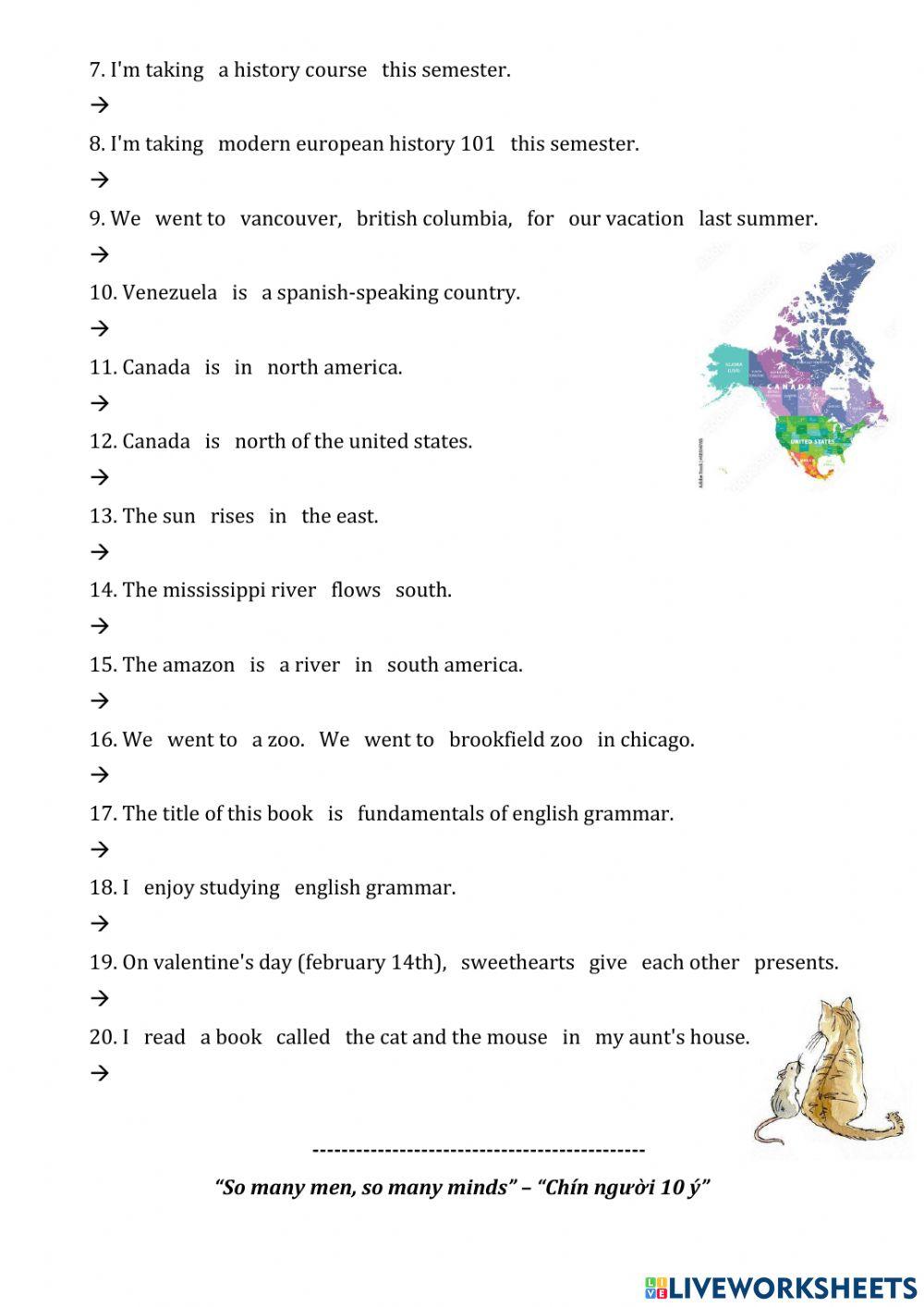 Chapter 11-part 5- fundamentals of english grammar worksheet | Live ...