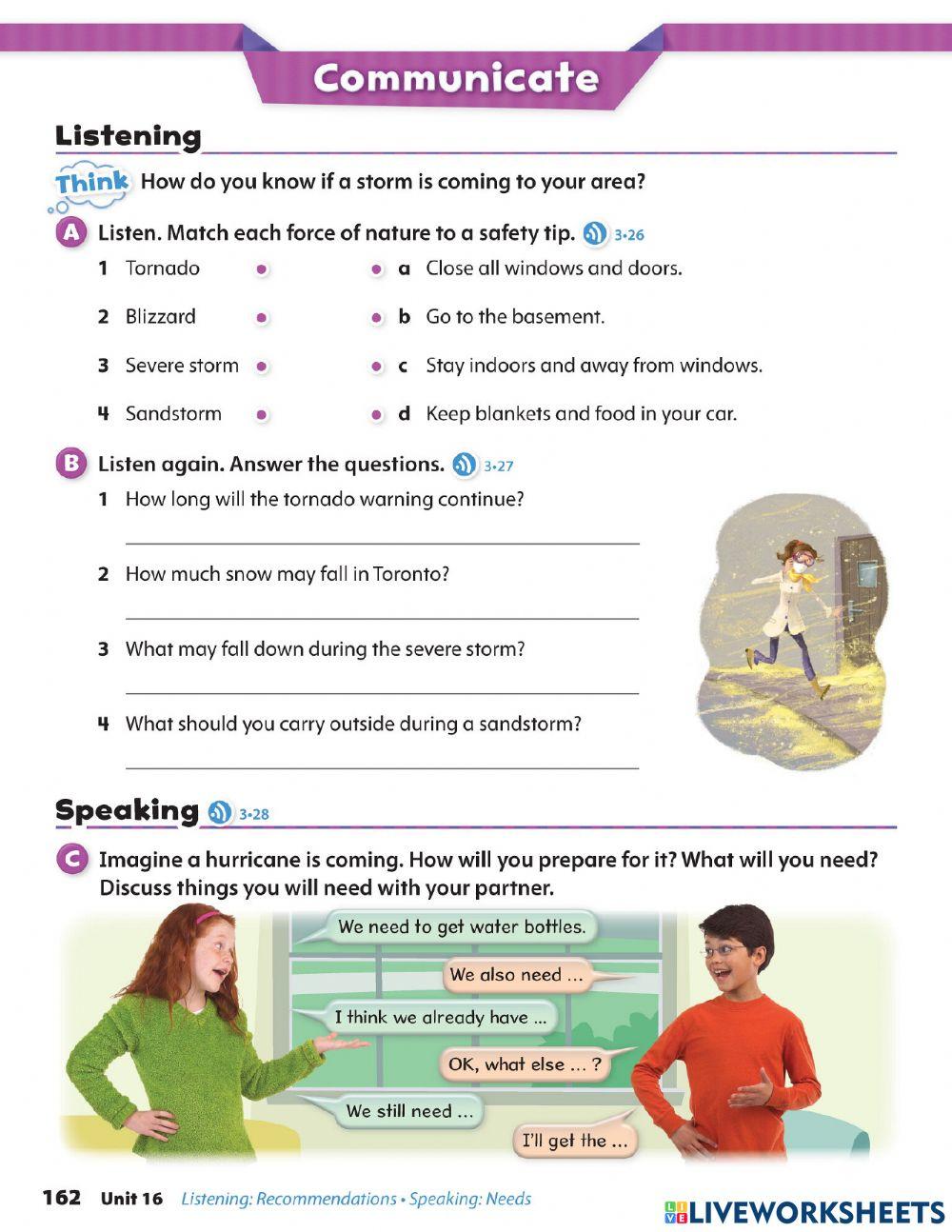 Oxford Discover 4 p. 162 online exercise for | Live Worksheets