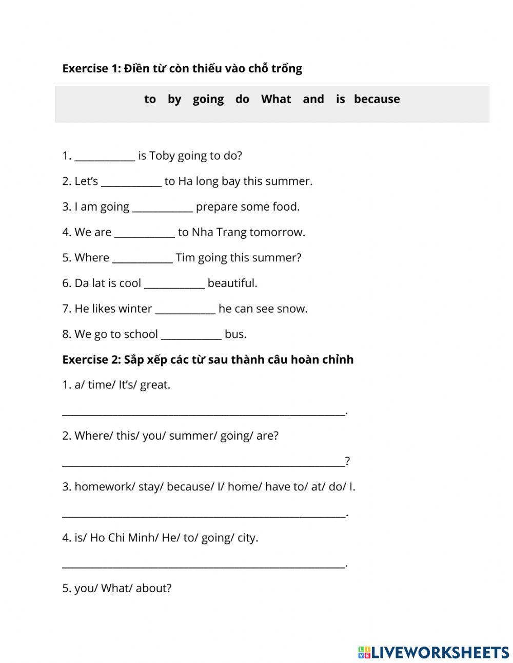 Unit 20 interactive activity | Live Worksheets