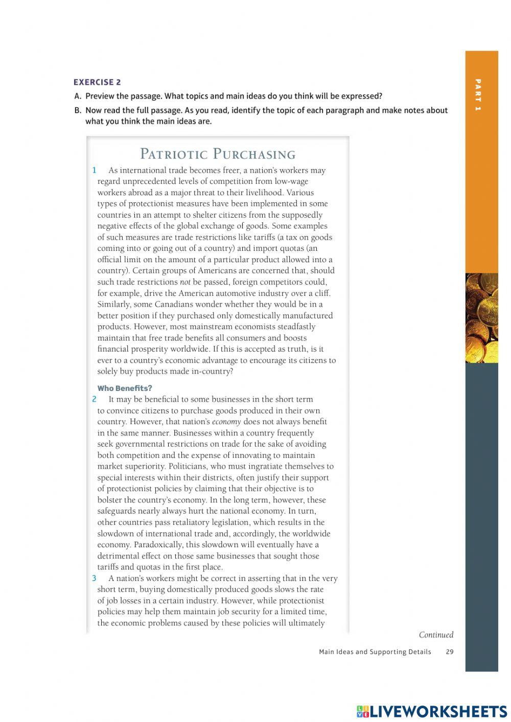 TRS601-patriotic purchasing p29 online exercise for | Live Worksheets