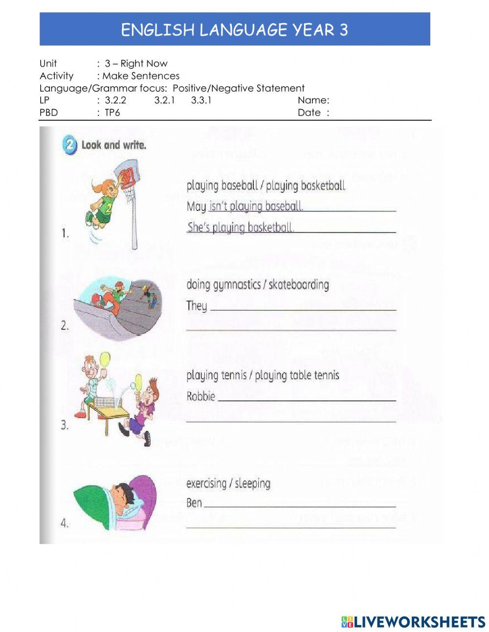 Our world interactive worksheet for Year 3 | Live Worksheets