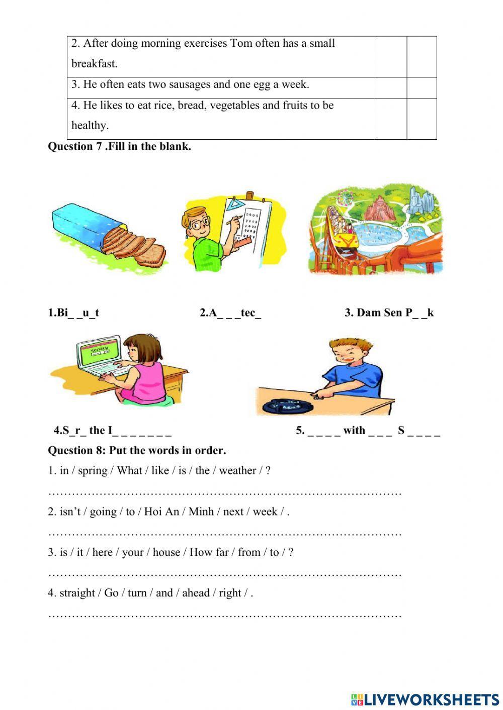 2042424 | English 5 FINAL TEST TERM 2 | Nhu100197