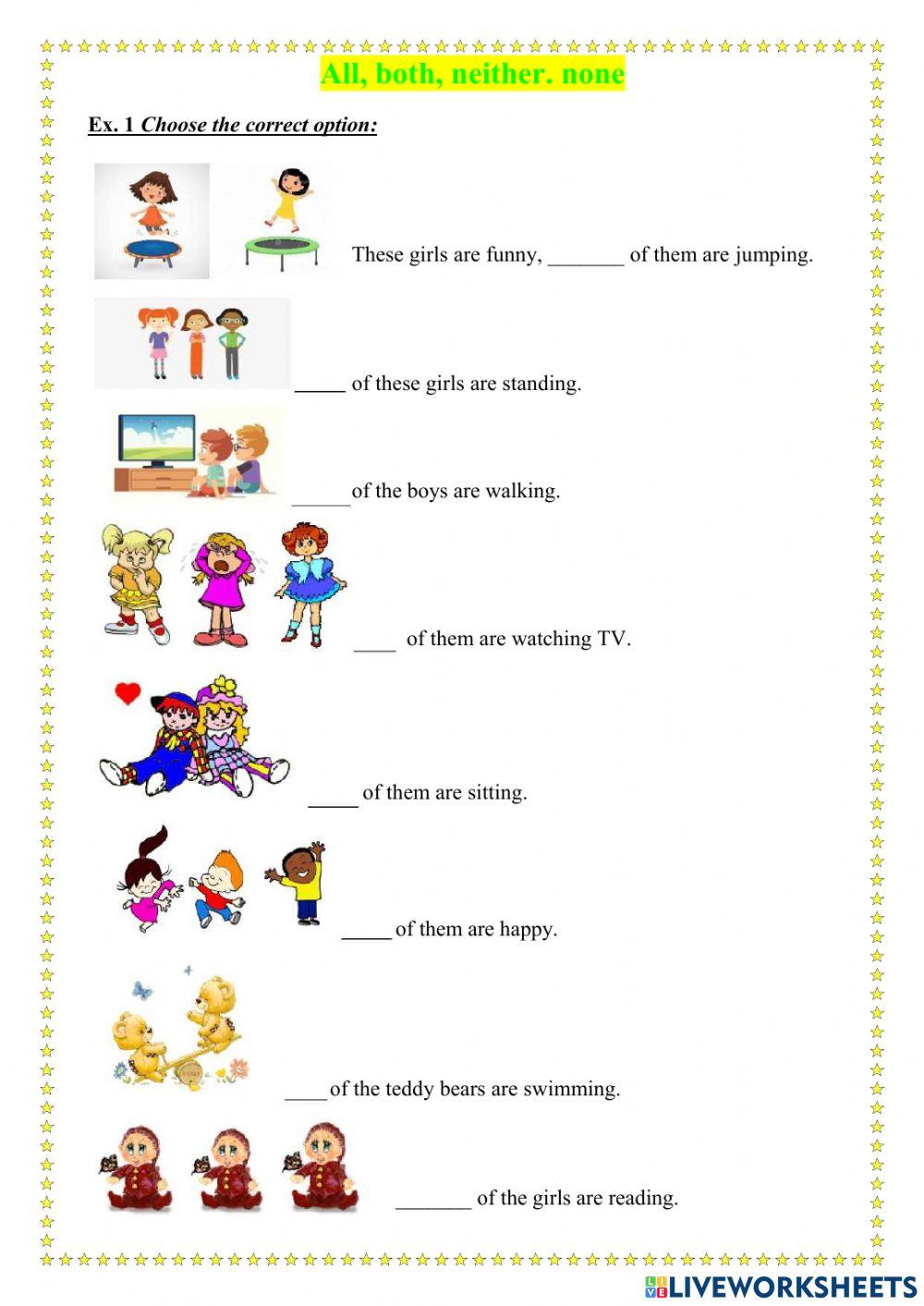 Both, all. neither, none 6869203 | Viktoriia Serhiivna