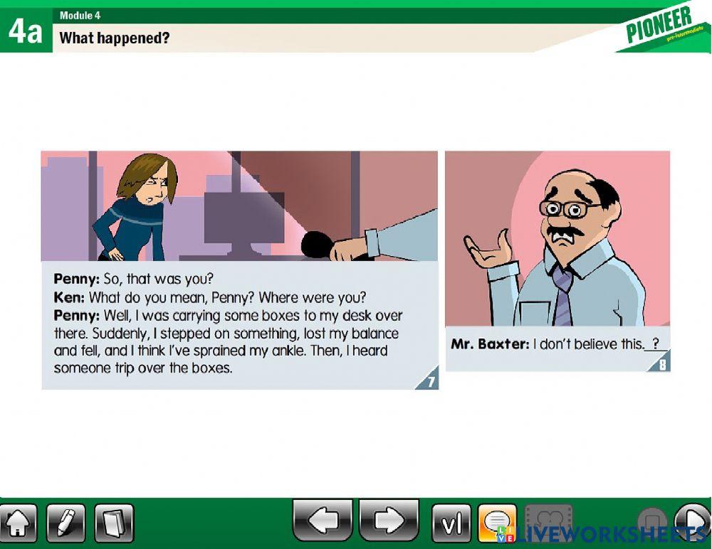 Reading - Lesson 4a - ex B - D 0212 | Ana Solis Solis