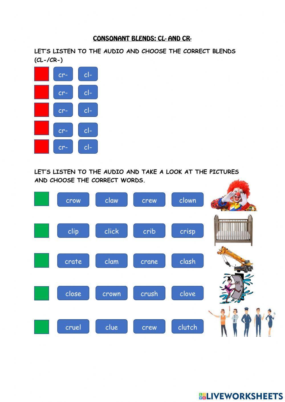Cl- and cr- con… | Free Interactive Worksheets | 2043146