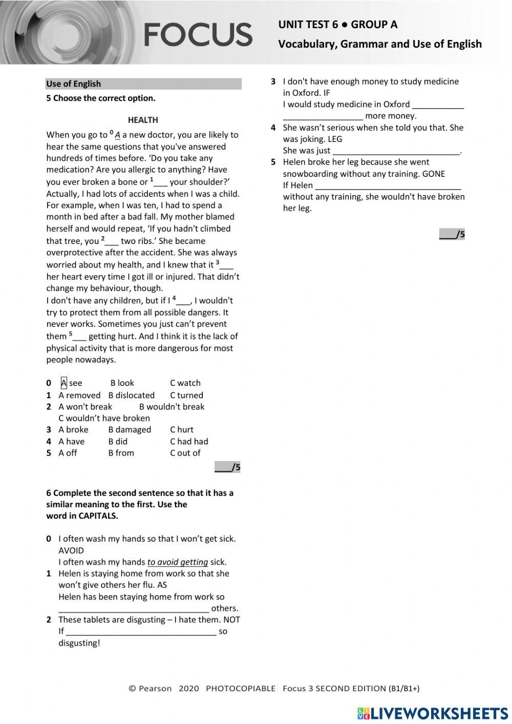 6875722 | Focus 3 unit 6 | Vitaliy Kurnosov
