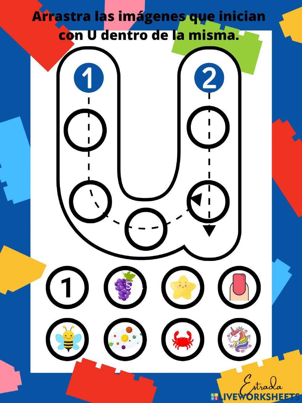 Vocal u | Free Interactive Worksheets | 2043808