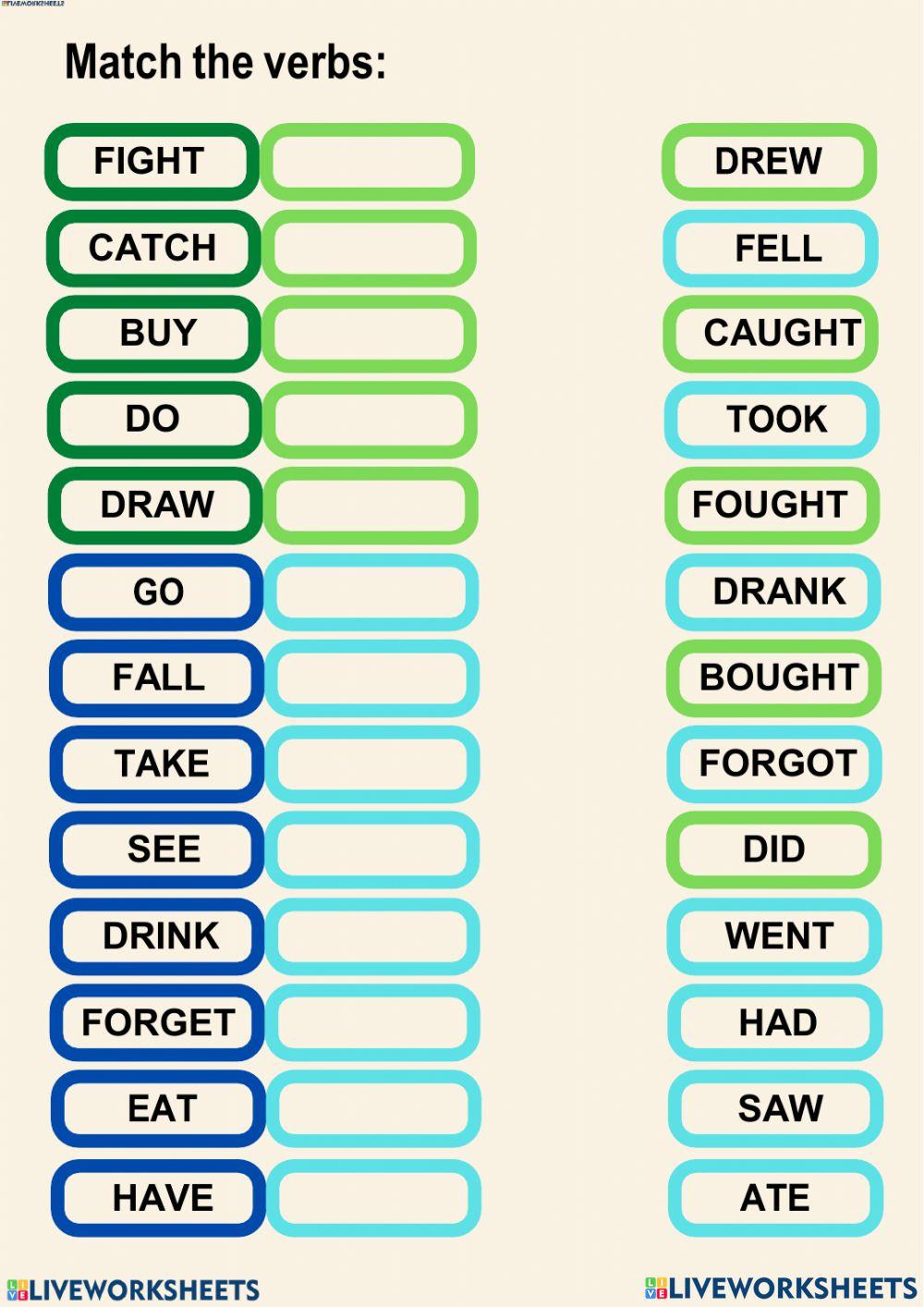 English online exercise for 1 | Live Worksheets