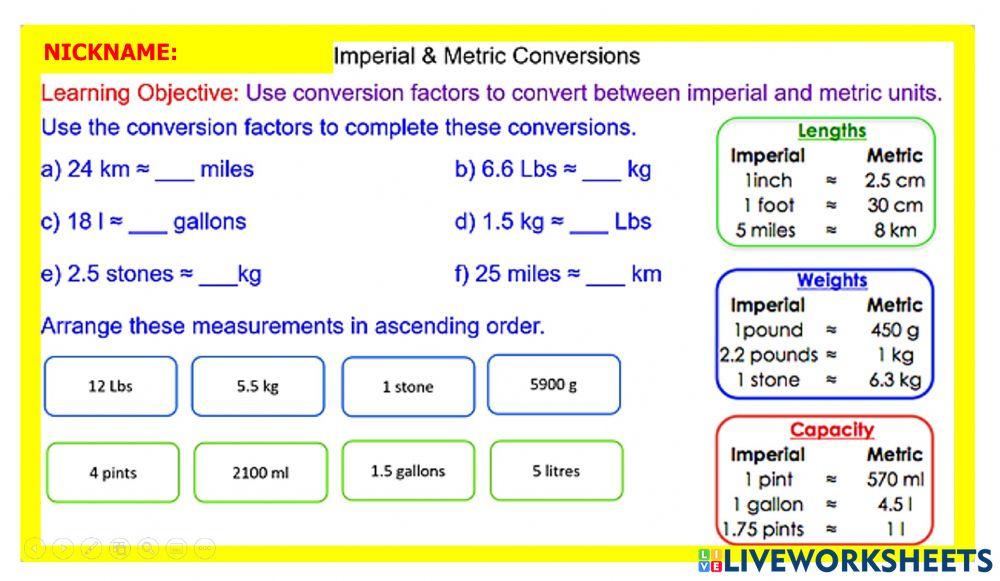 3588136 | Measurement: Imperial and Metric System | Hazel