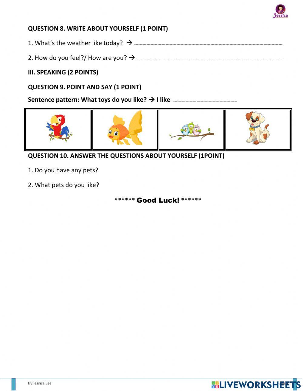 3 - the final e… | Free Interactive Worksheets | 2045530