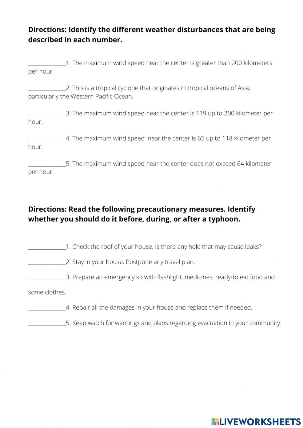 2045767 | Weather Disturbances in the Philippines