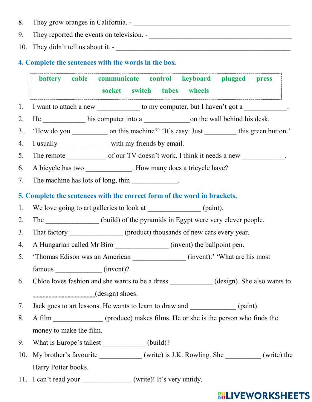 Final Test (Nex… | Free Interactive Worksheets | 2045824