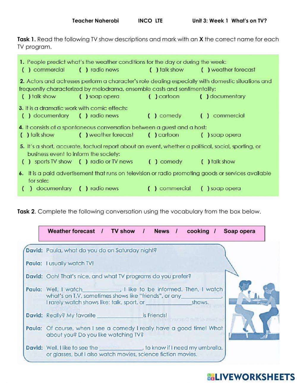 2046236 | What's on Tv? | Teacher Naherobi