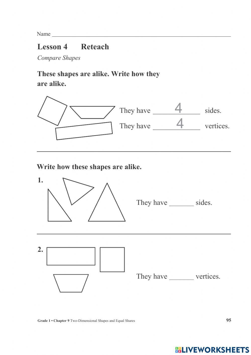 Lesson 4 free online exercise | Live Worksheets