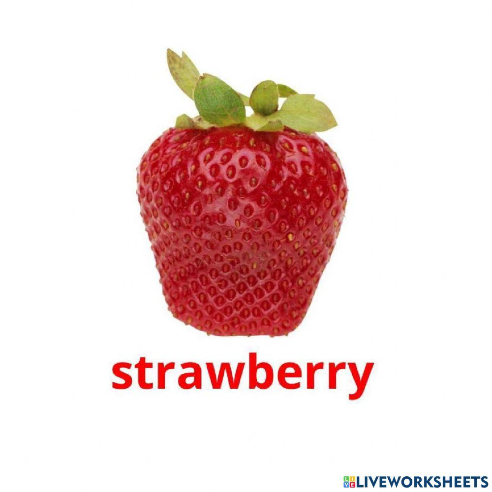 Berries online exercise | Live Worksheets