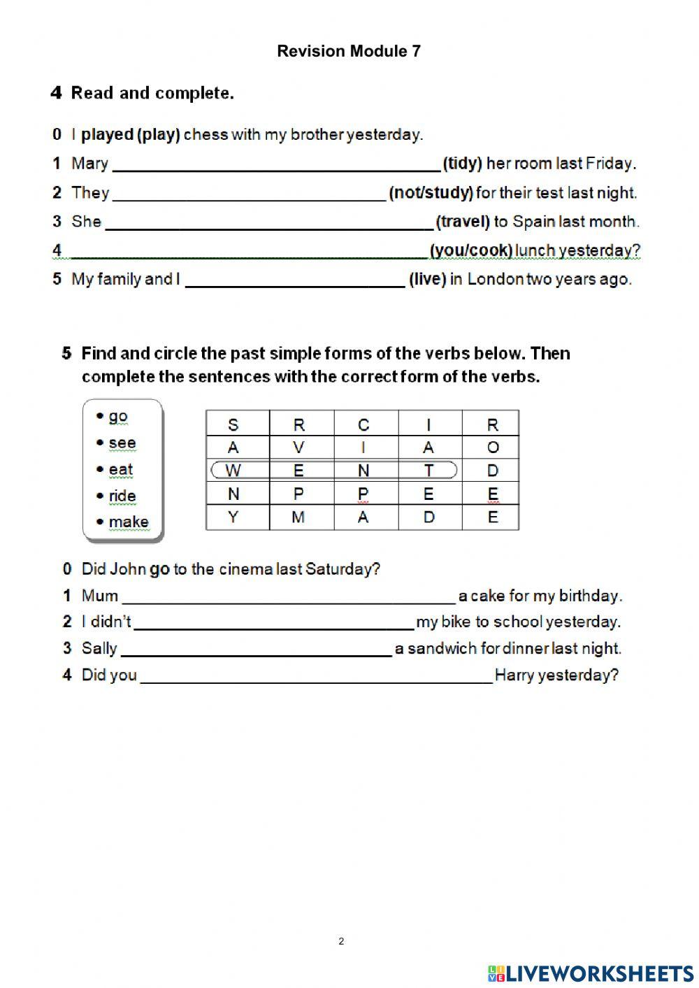 I Wonder 3 Modu… | Free Interactive Worksheets | 6877116