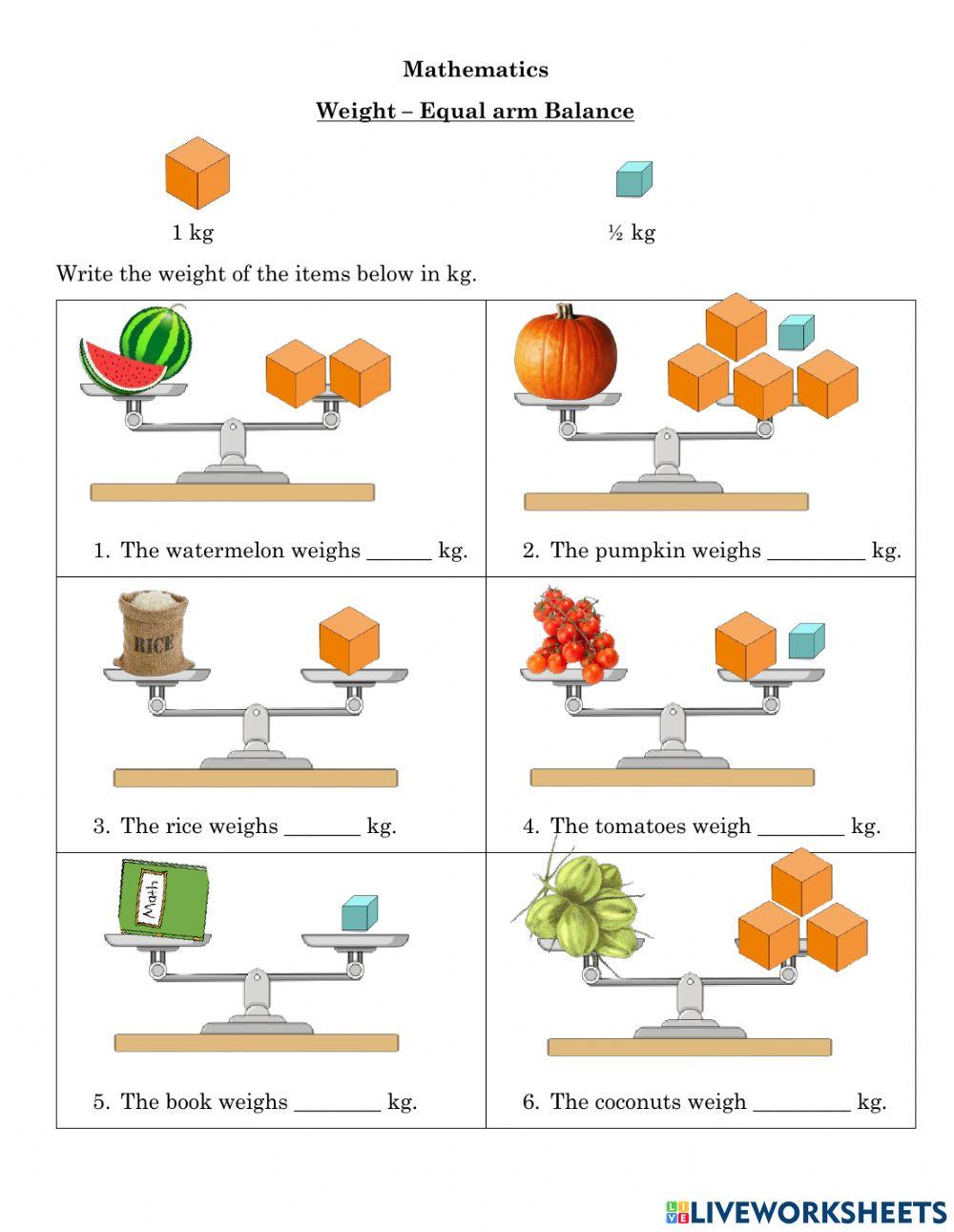 Math weight equal am 2048782 | MissMartin | Live