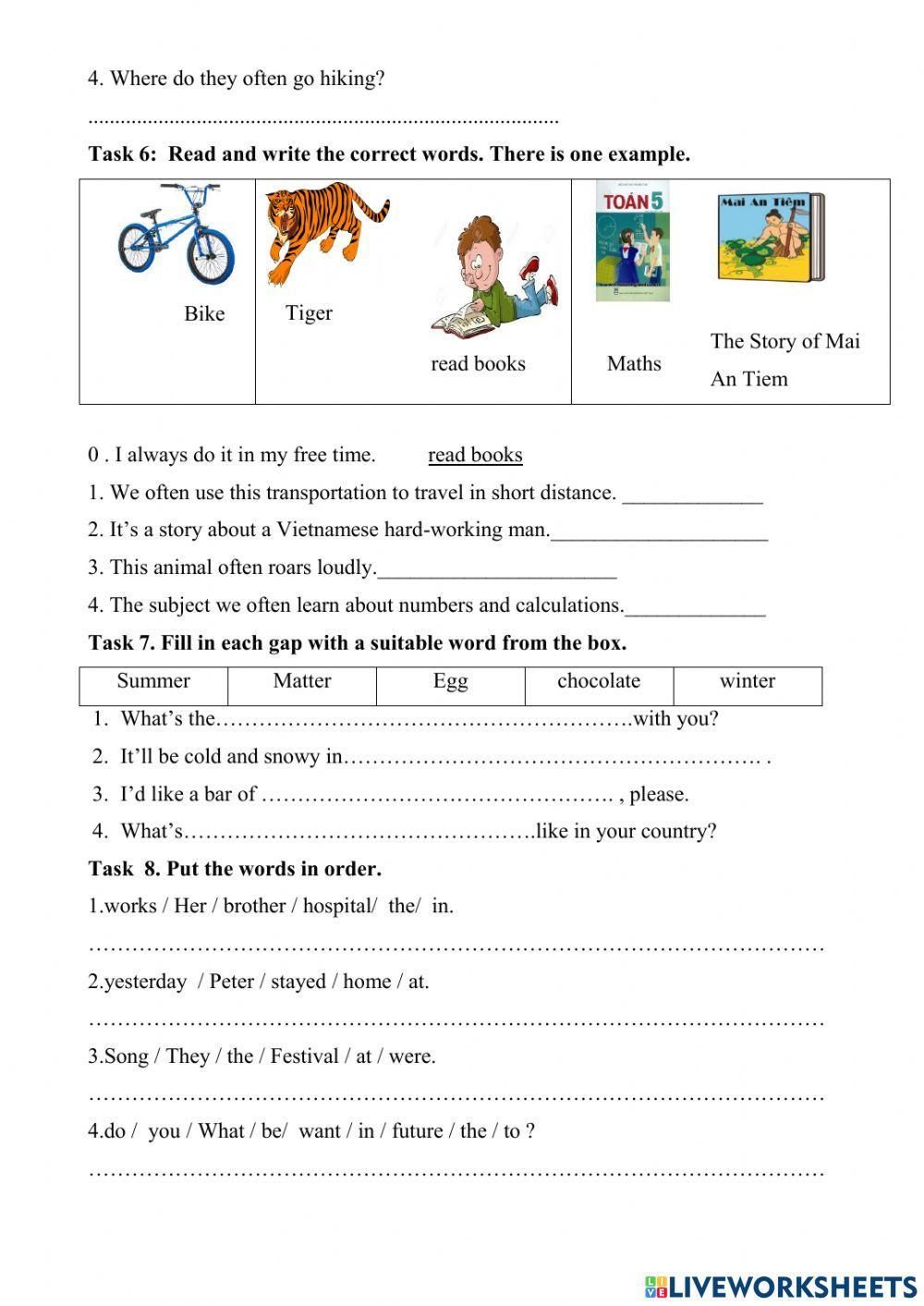 English 5 final… | Free Interactive Worksheets | 2048910