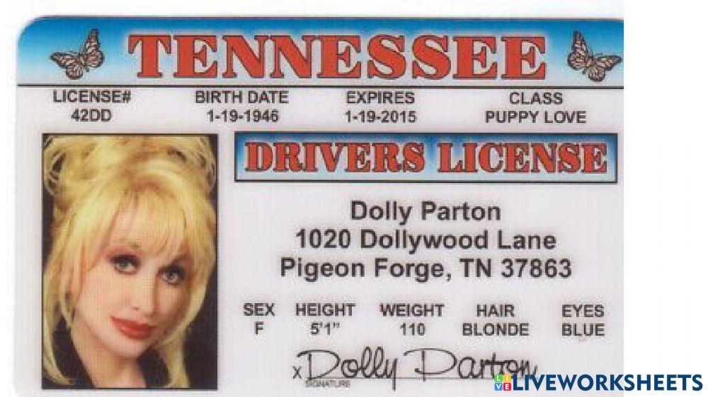 2049251 | Dolly Parton ID Card | AngelaB