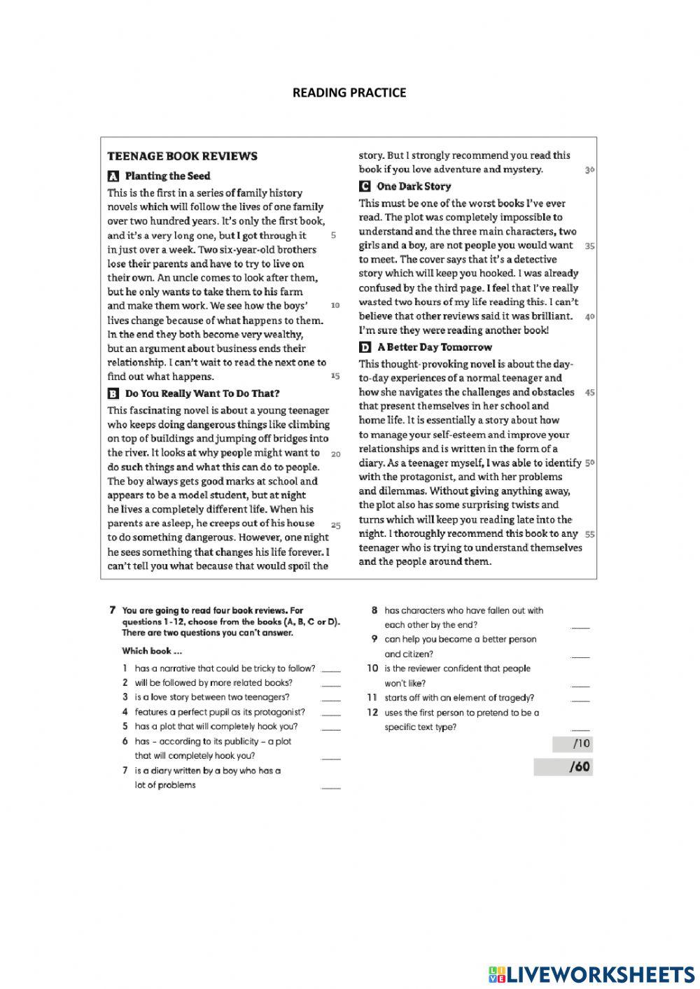 2049358 | Reading practice b1 | elena santiago bago