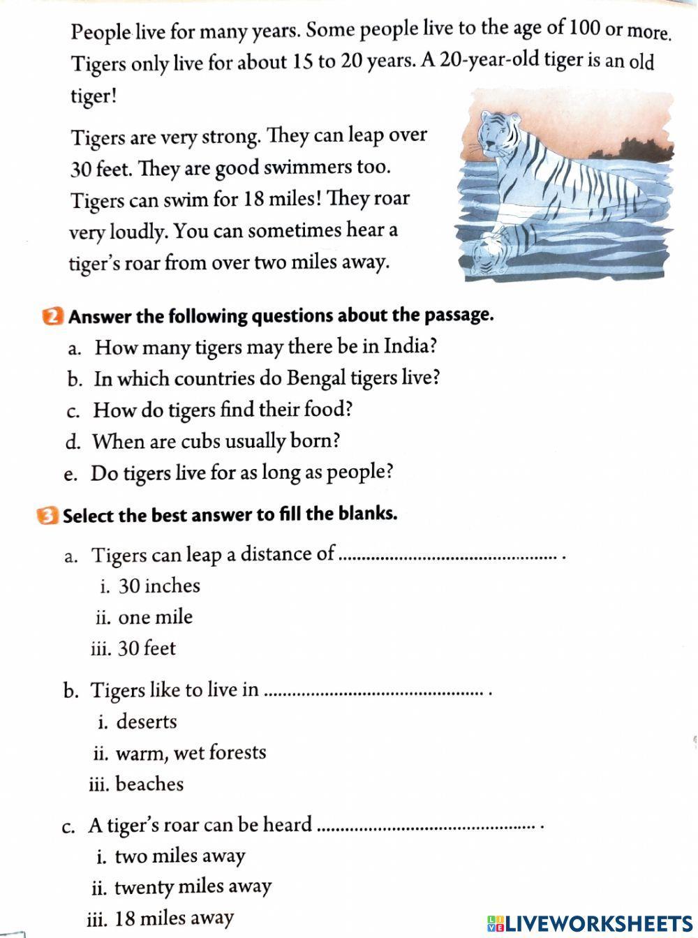 2050258 | Comprehension grade 2 | KIRTI GULATI