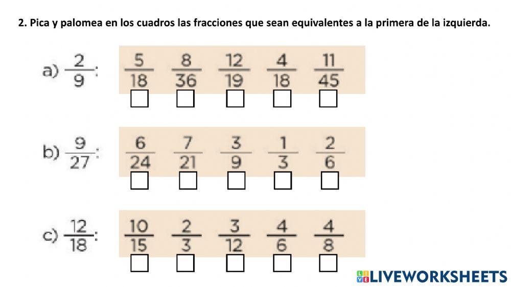 2053037 | Desafío 90 Fracciones equivalentes | Arcadio