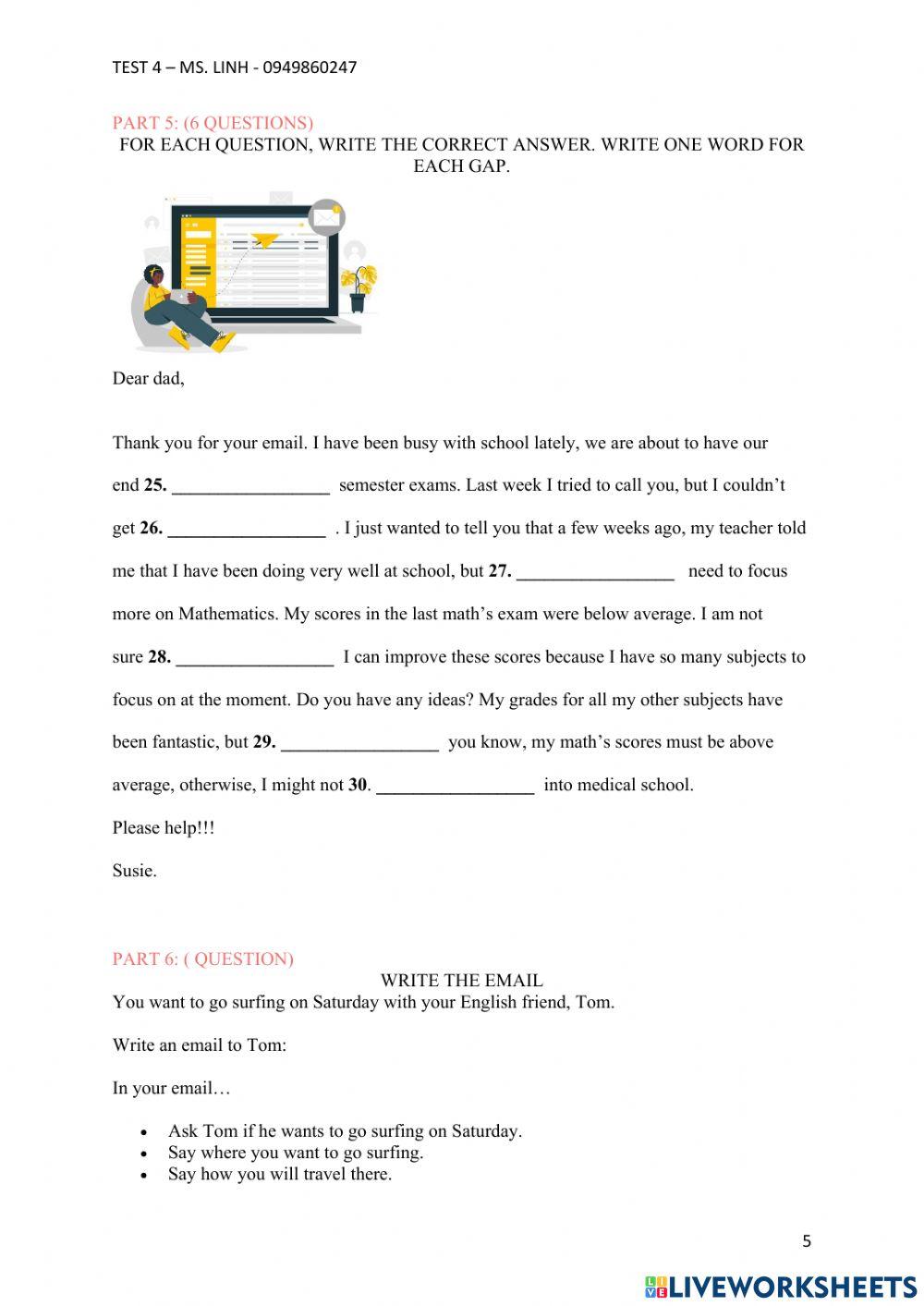 K4- part 4 | Free Interactive Worksheets | 2054182