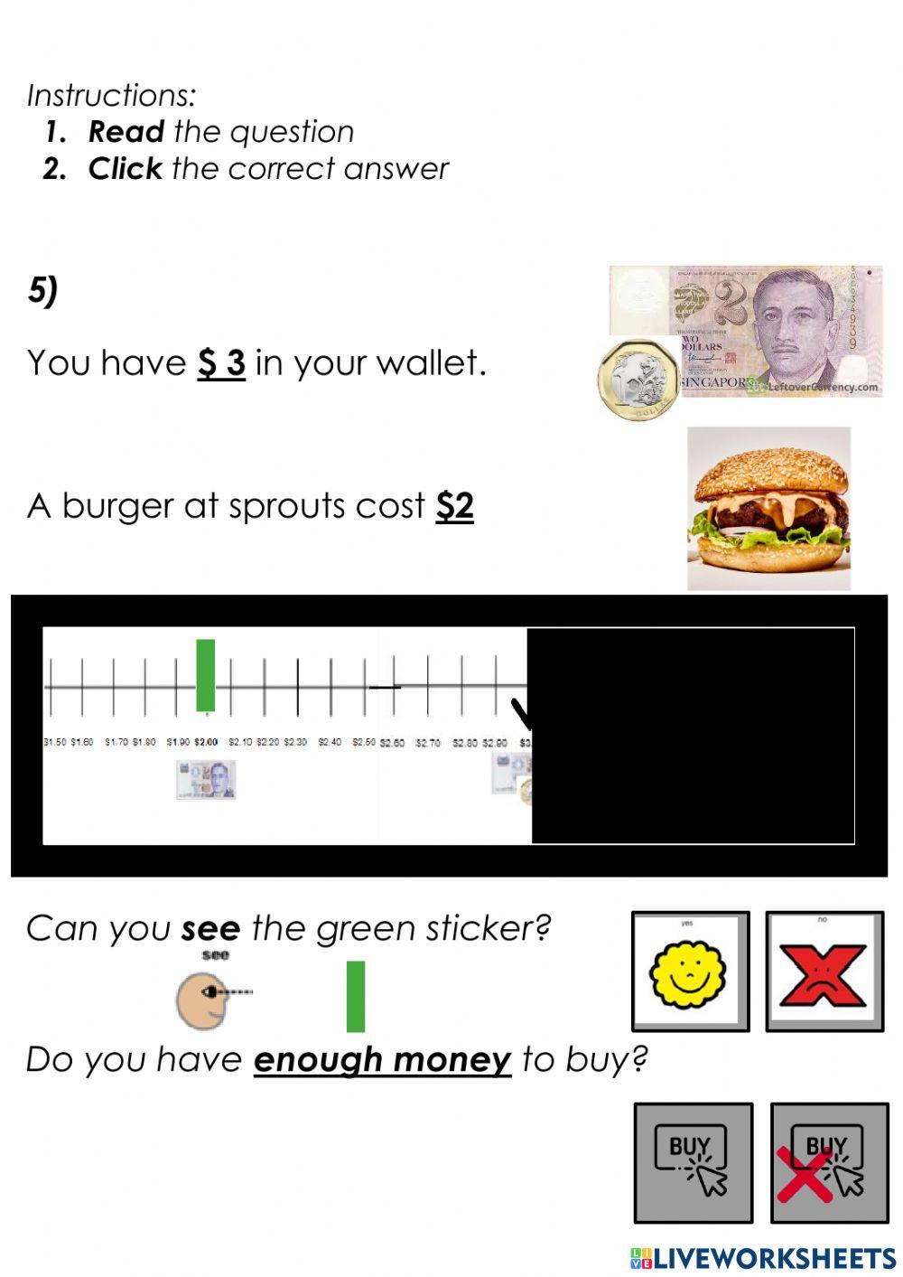 Budgeting | Live Worksheets