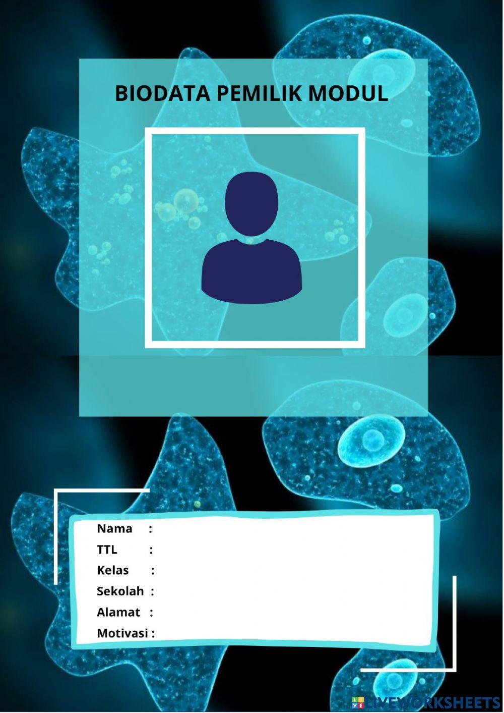 A. Cover dan pembuka modul protista worksheet | Live Worksheets