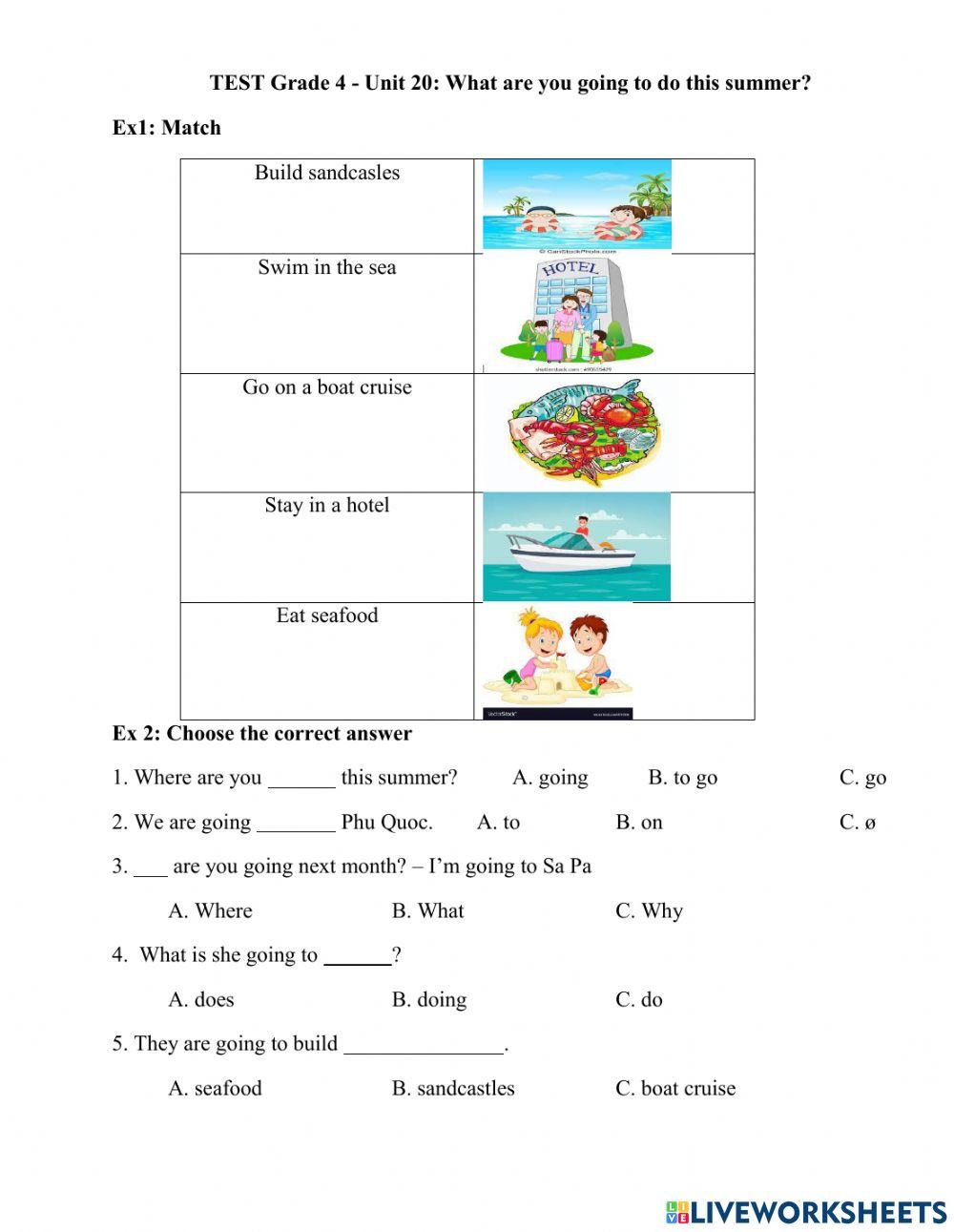 Gr4-u20 worksheet | Live Worksheets