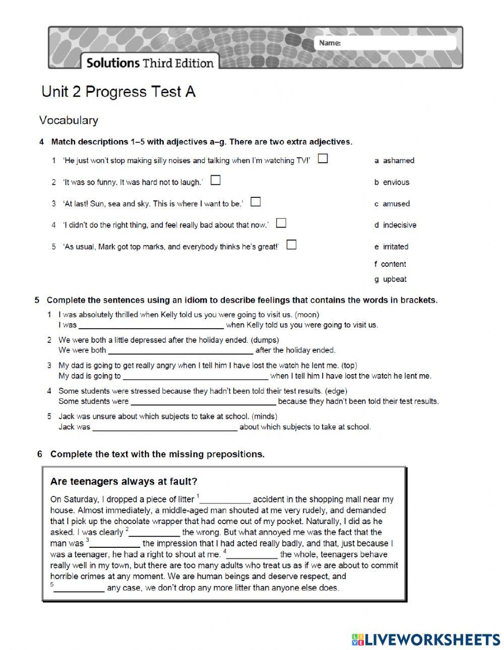 Solutions-Upper… | Free Interactive Worksheets | 6869966
