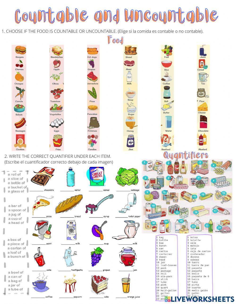 Countable-Uncou… | Free Interactive Worksheets | 7200560