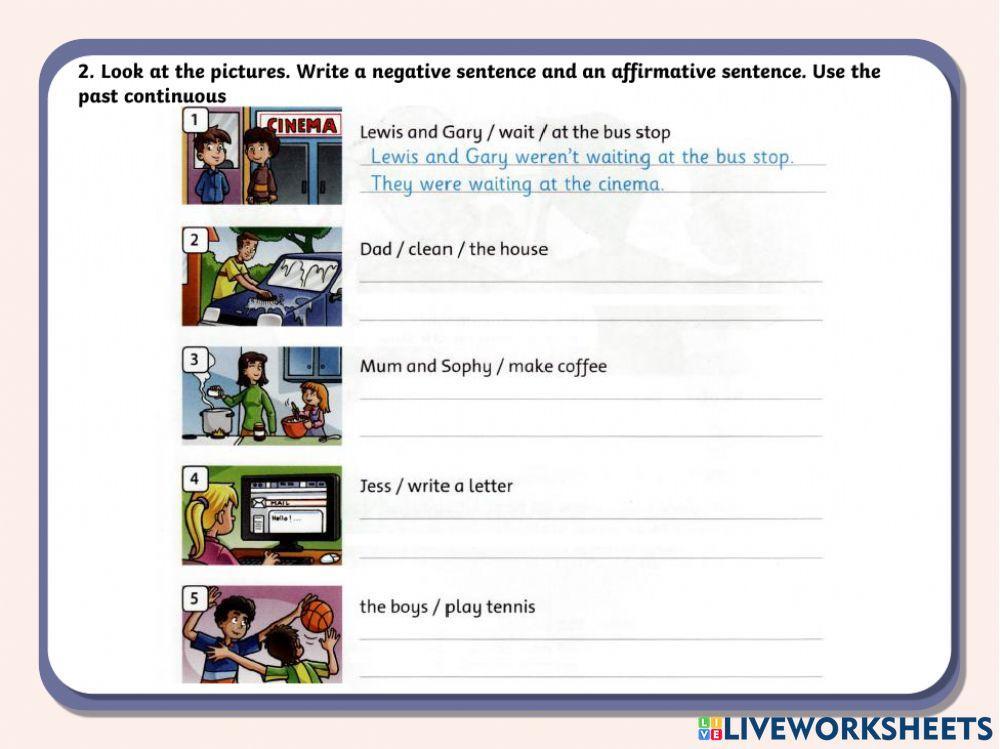 FF4 unit 14 WB lesson 1 online exercise for | Live Worksheets