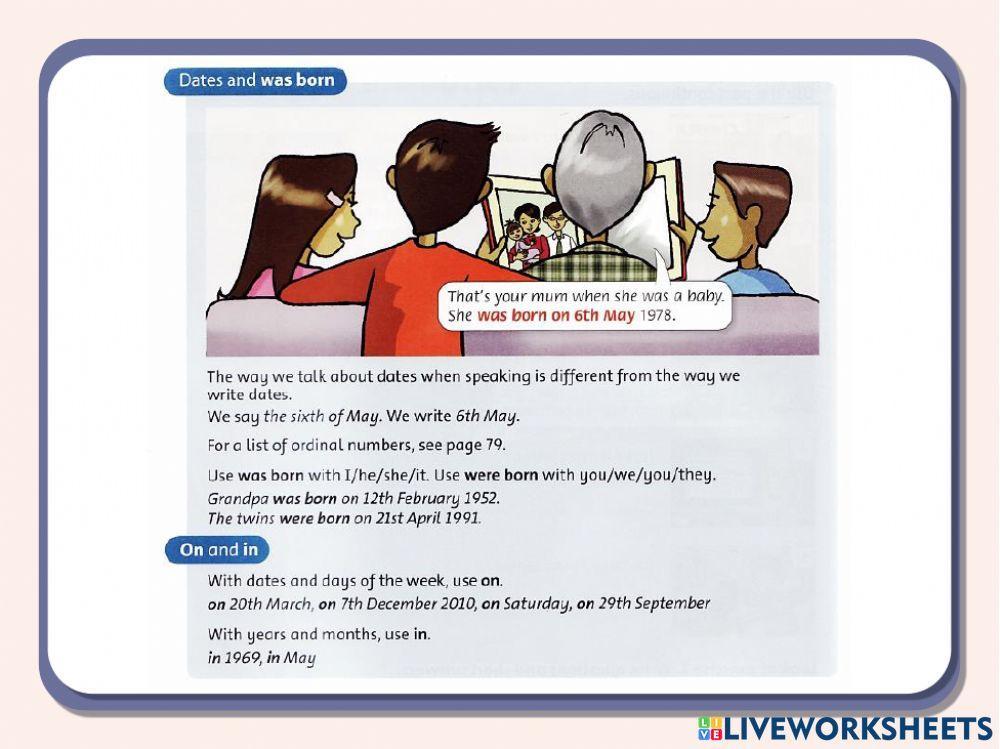 FF4 unit 14 WB lesson 1 online exercise for | Live Worksheets