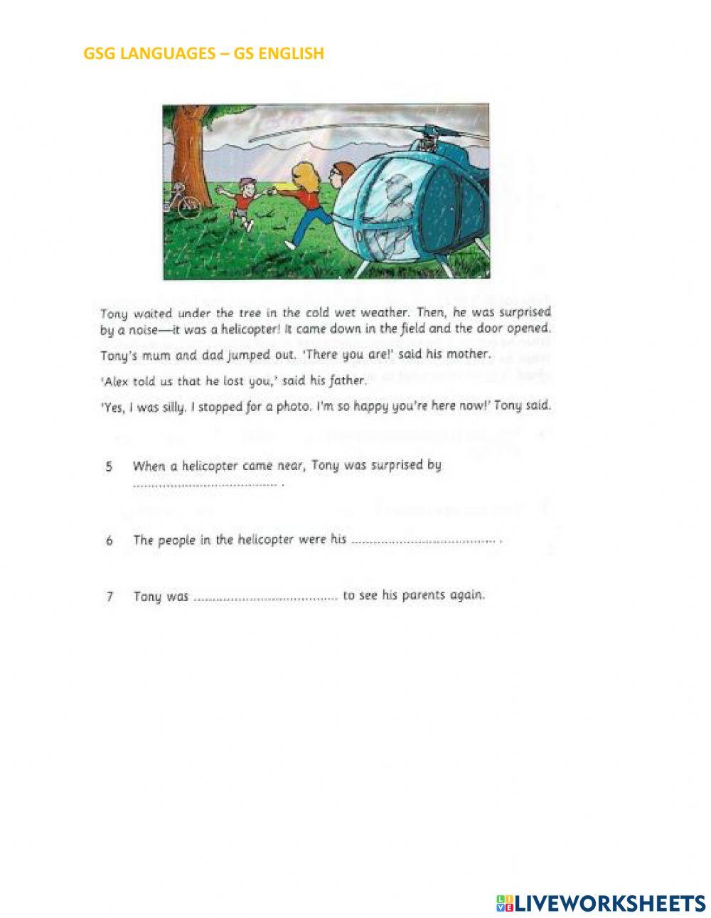 Skills Builder For Cambridge-Movers-Reading - Writing-Part 5-Test 4 ...