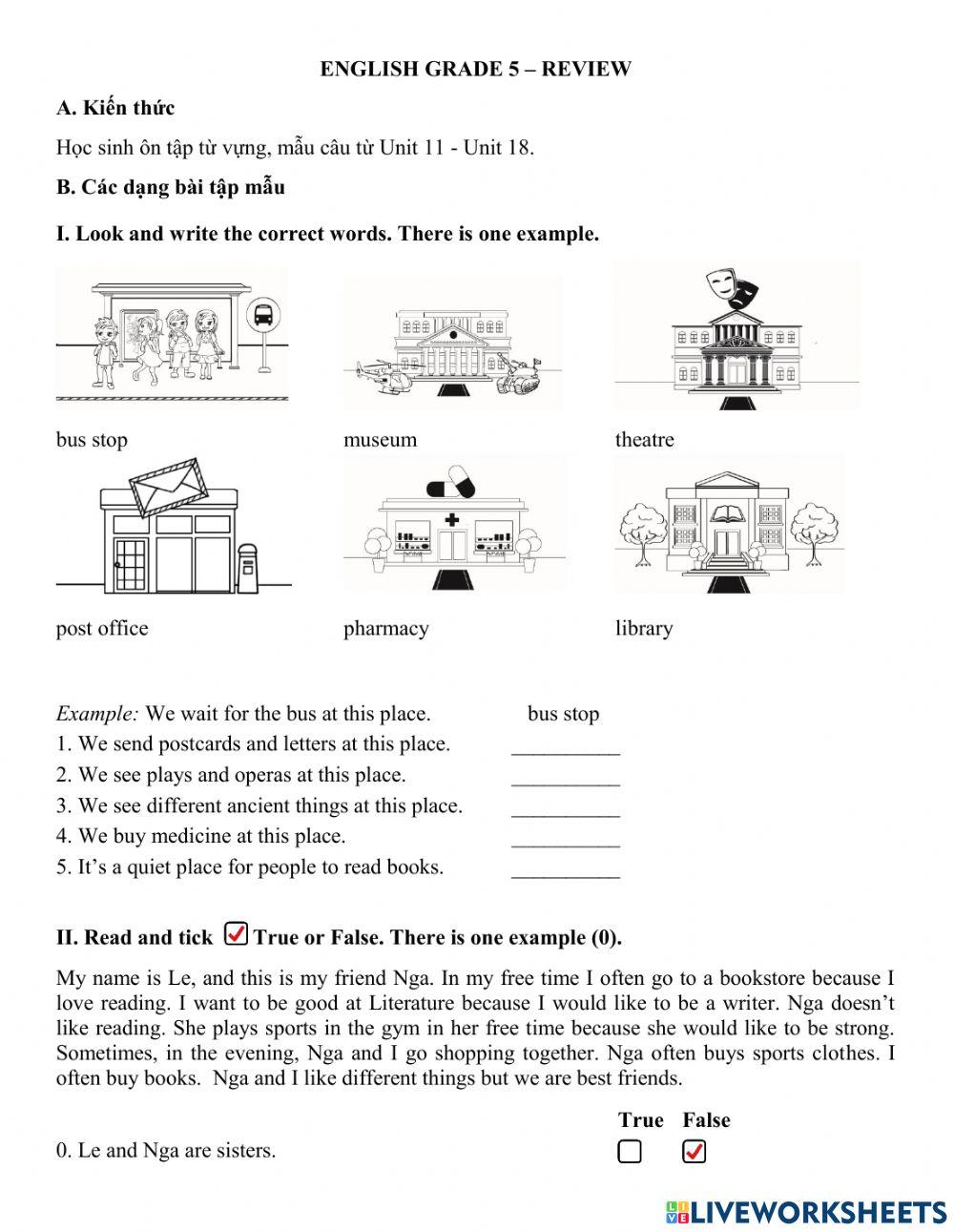 Revision for fi… | Free Interactive Worksheets | 2024950