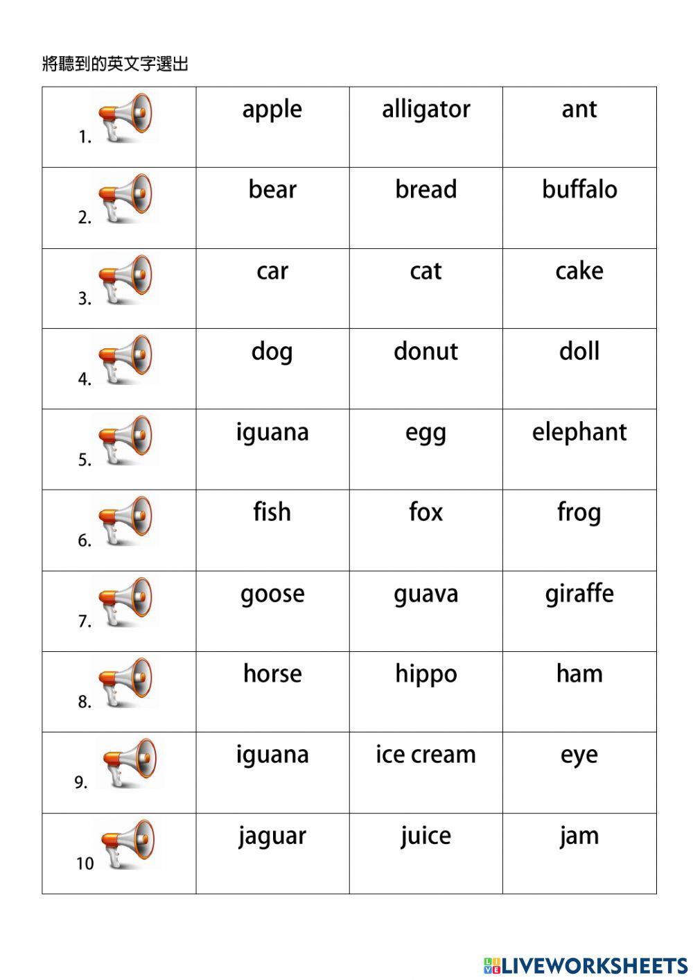 Alphabet online exercise for Grade-2 | Live Worksheets