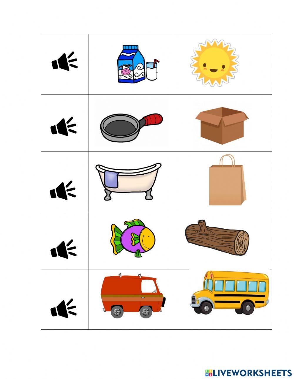 Cvc words | Free Interactive Worksheets | 2026009