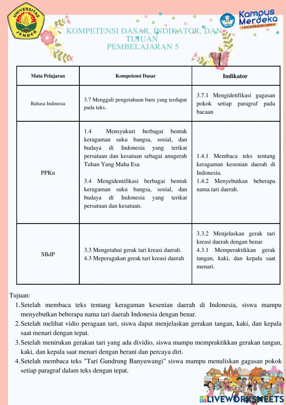 Tema 7 sub 2 pB 5 fiks worksheet | Live Worksheets