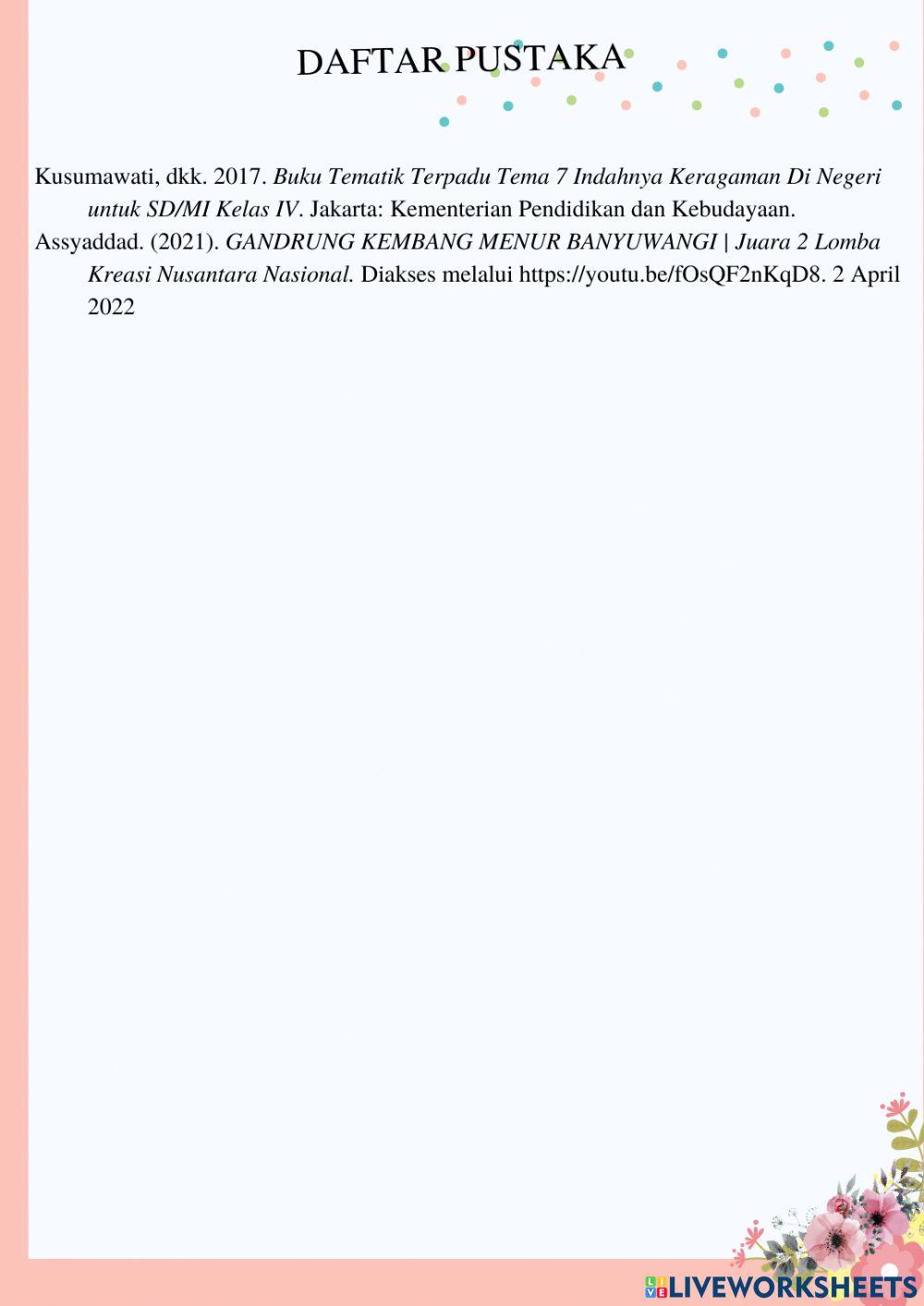 Tema 7 sub 2 pB 5 fiks worksheet | Live Worksheets