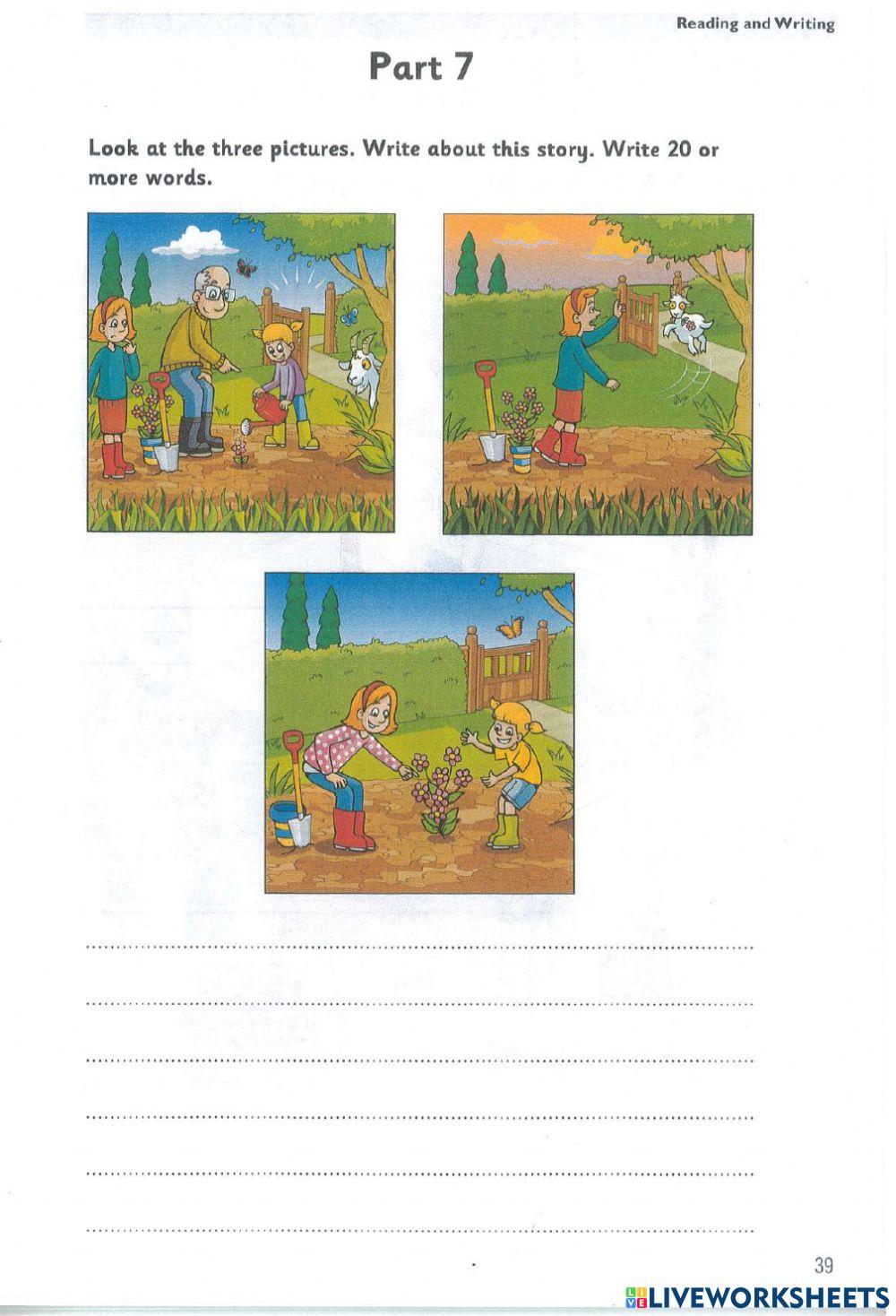 Reading-writing-part-4-5-6-7-t-2-b3-2019 worksheet | Live Worksheets