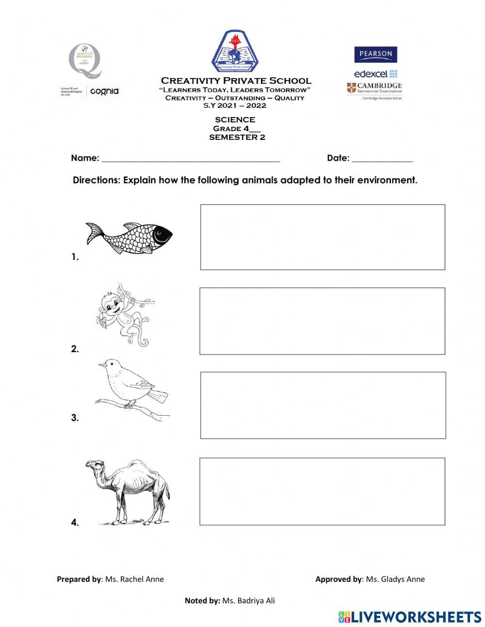 Worksheet 1 online exercise for | Live Worksheets
